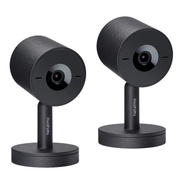 Pack of 2 Black ADVANCE Indoor Cameras | Netatmo