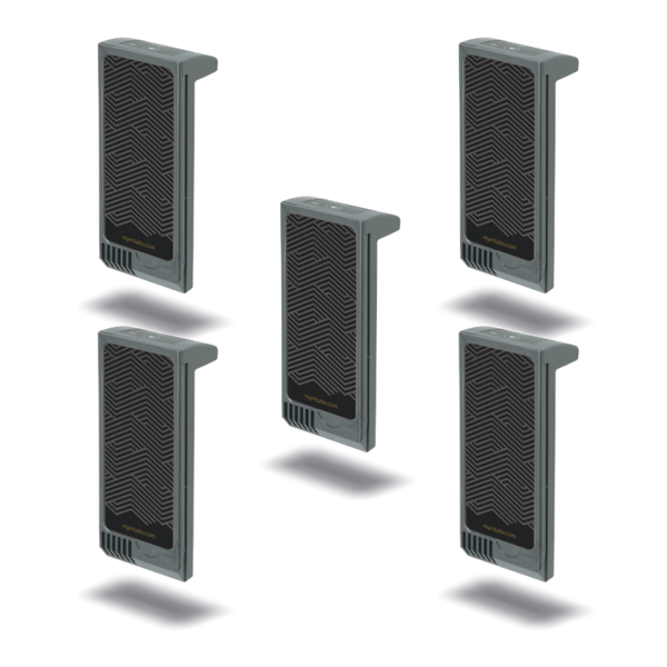 Pack 5 Intuis Connect avec Netatmo (gris) | Netatmo