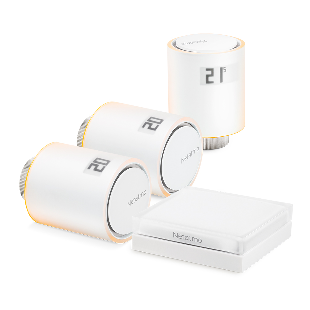 Pack Termostato Inteligente y cabeza termostática | Netatmo
